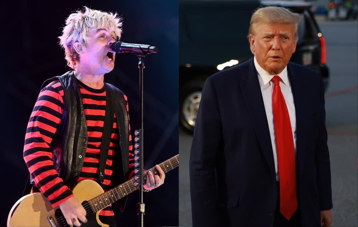 グリーン・デイ、トランプ元大統領のマグショットを使ったTシャツを期間限定で販売 | NME Japan